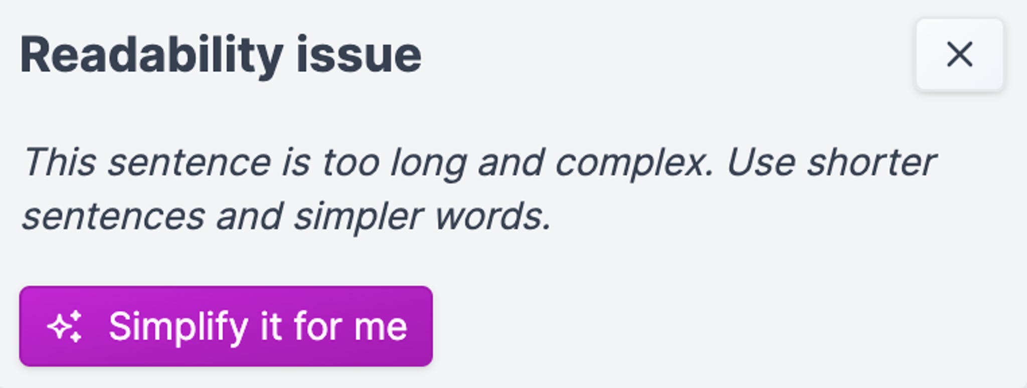 Highlighted issues in your writing | Hemingway Editor Help