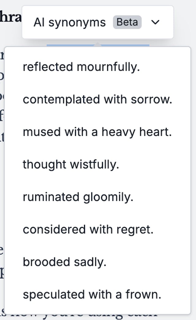A Smarter Thesaurus | Hemingway Editor Blog