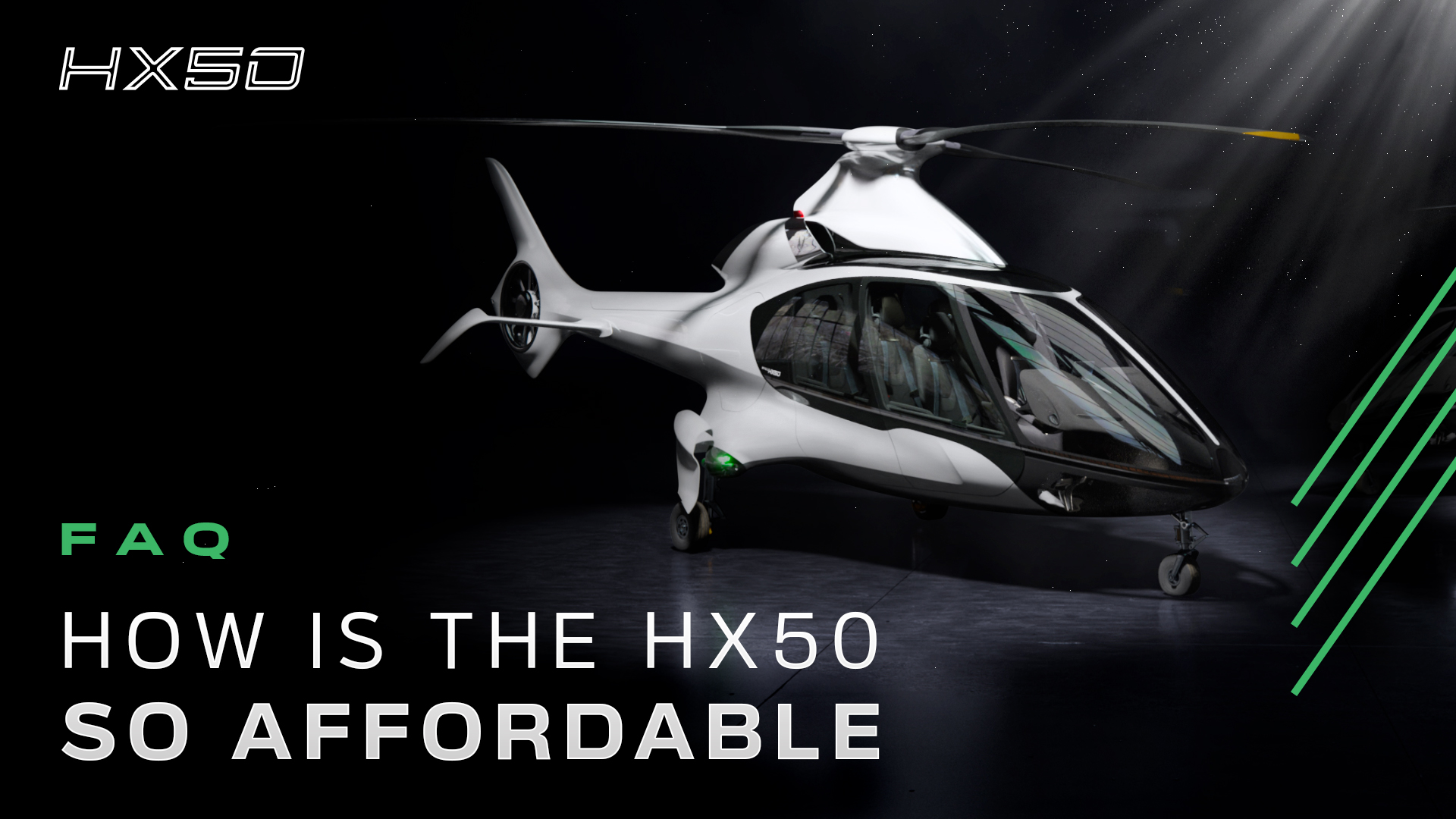 How can the HX50 be so affordable? - HILL HELICOPTERS
