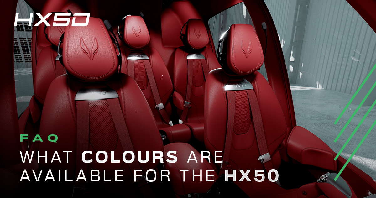 What colours are available and how much can I customise my HX50? - HILL ...