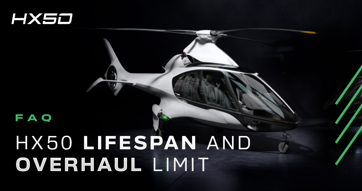 HX50 Lifespan and overhaul limit - HILL HELICOPTERS