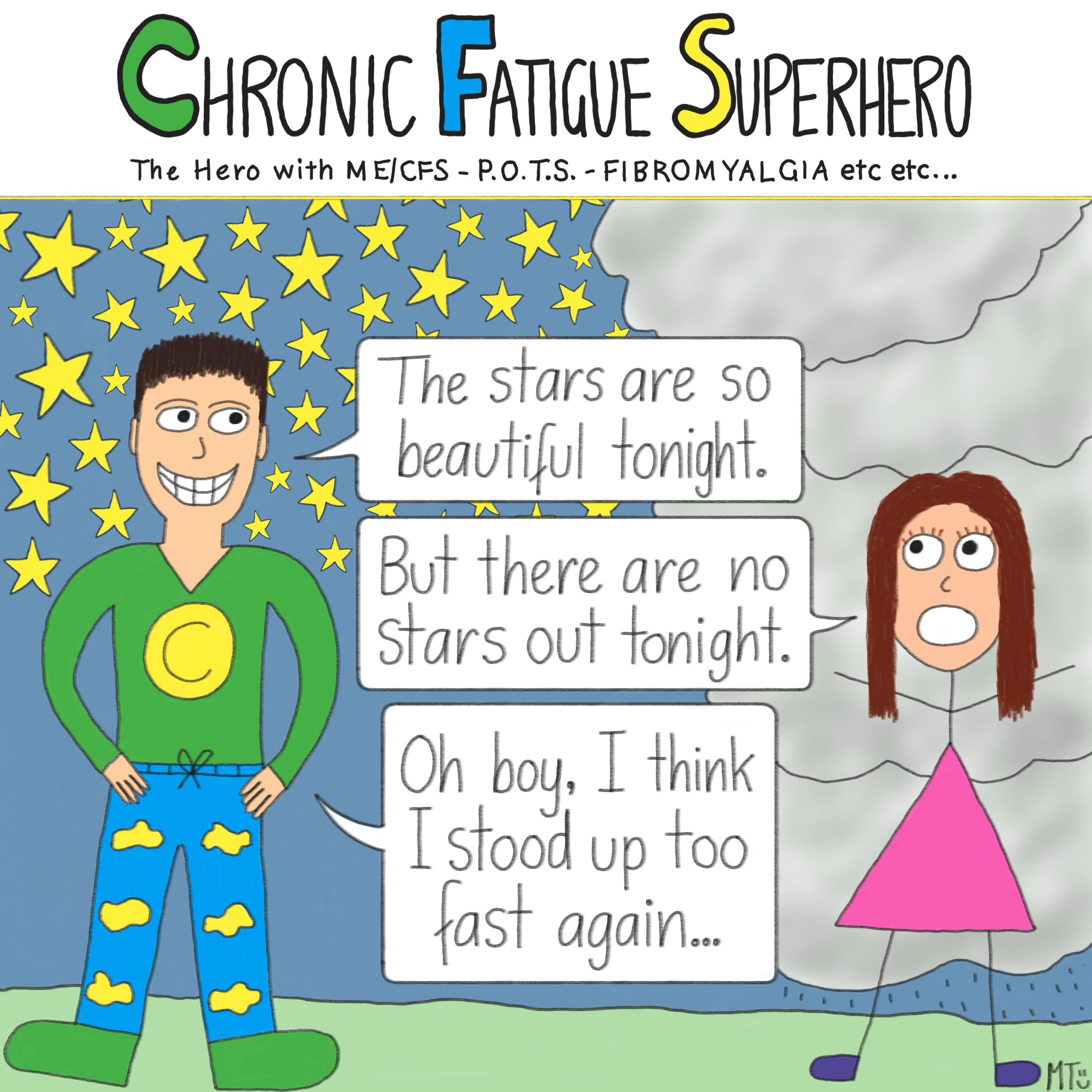 Bigger, better, and just as tired: Chronic Fatigue Superhero is back ...