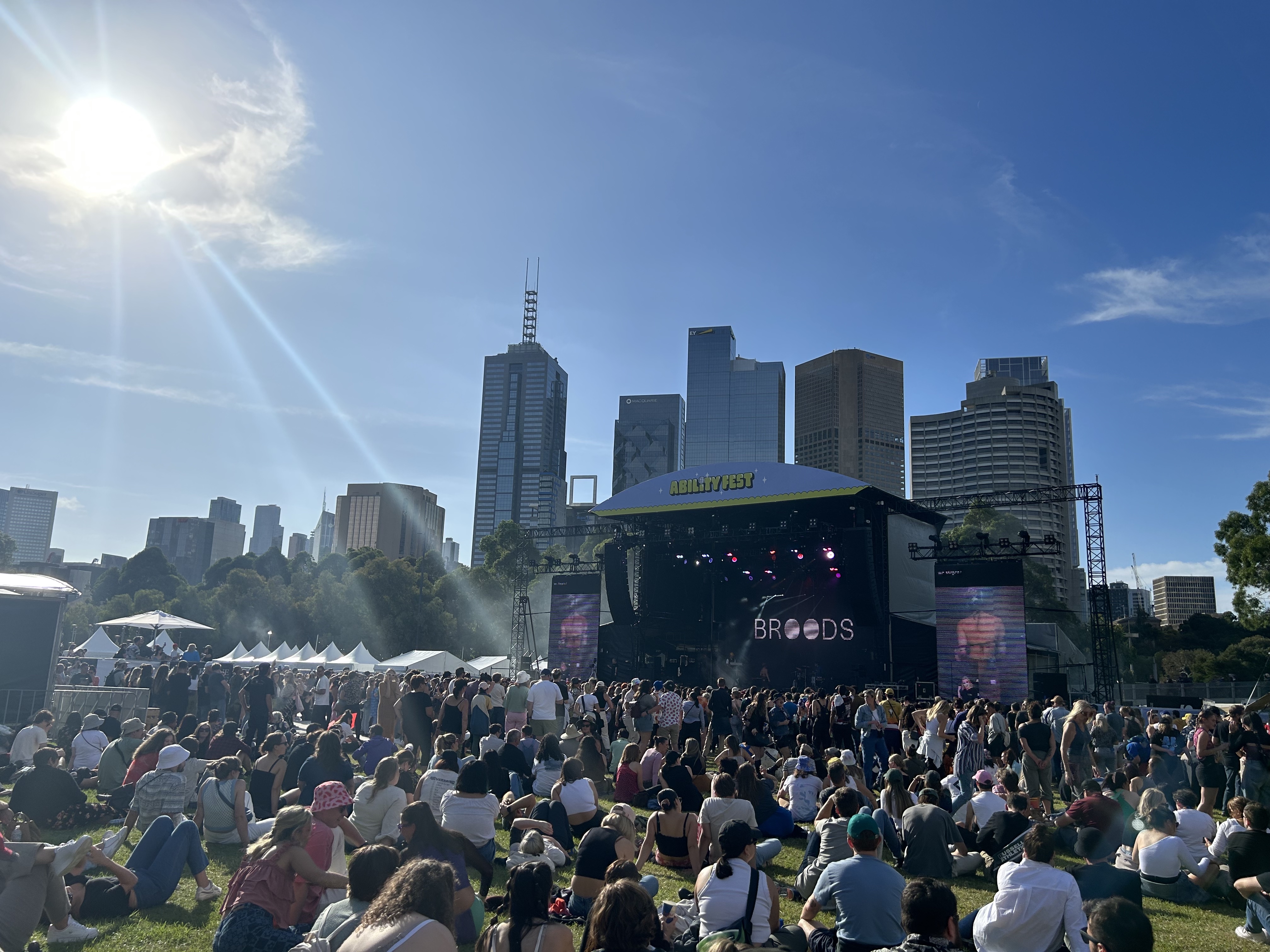 Body glitter, moving freely, and headline acts: A day at Ability Fest ...