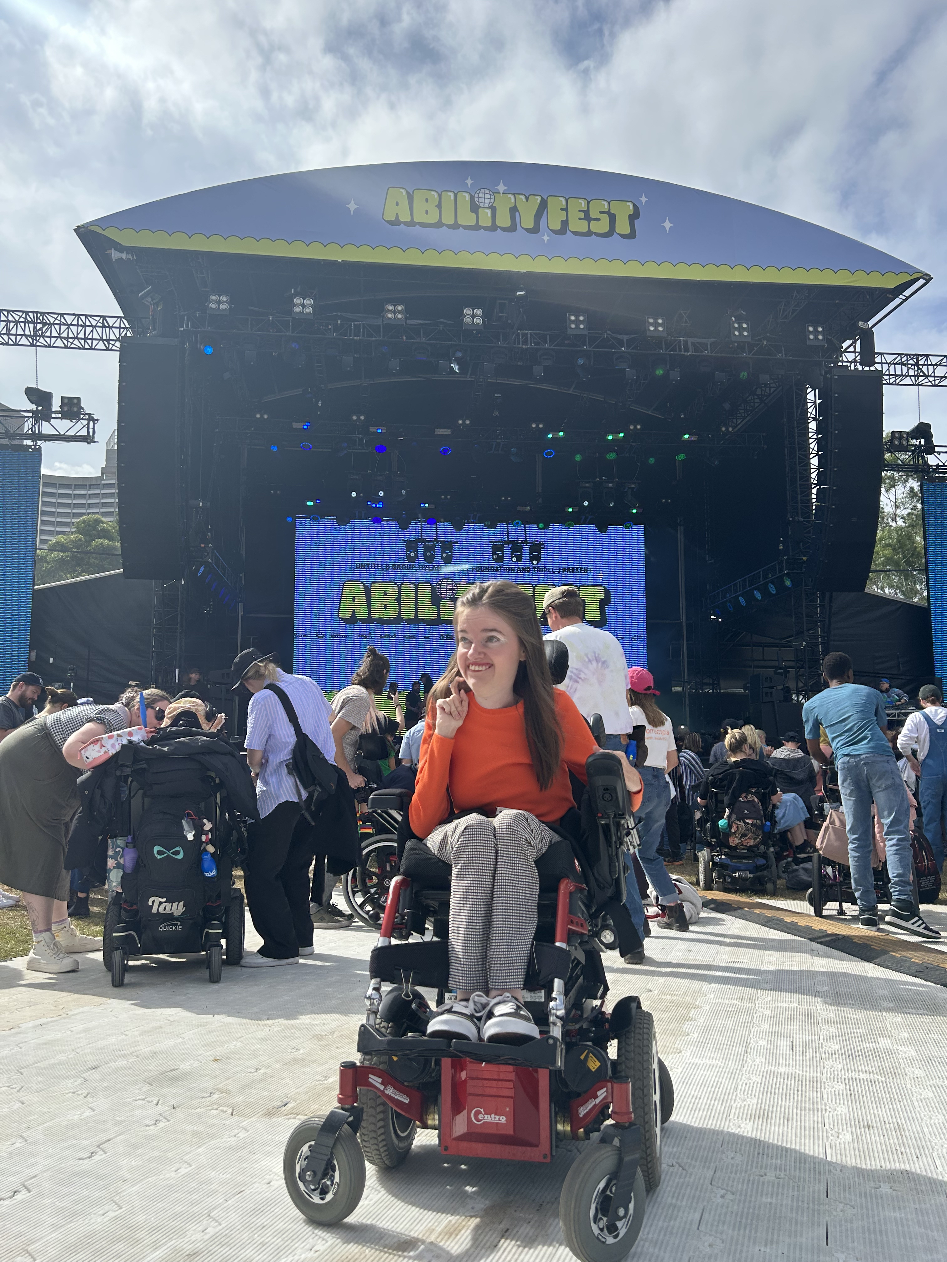 Body glitter, moving freely, and headline acts: A day at Ability Fest ...