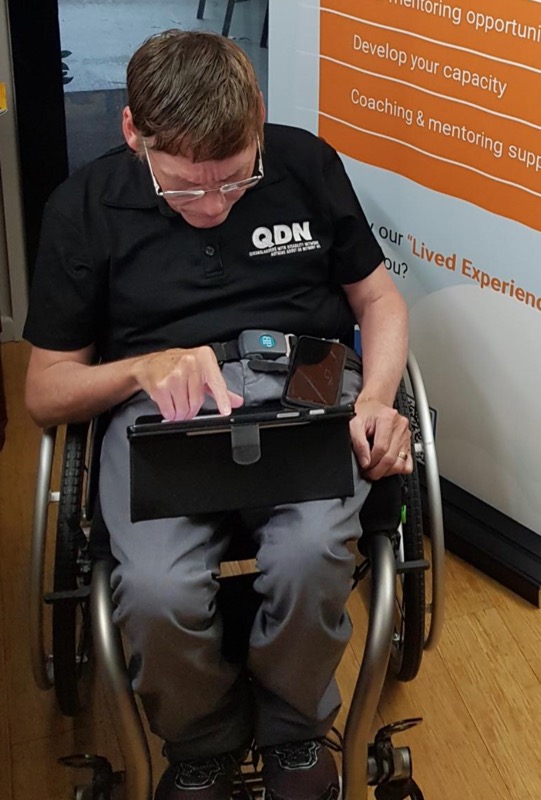 Peter Tully and the Queenslanders with Disability Network are bridging ...