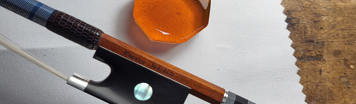 La colophane d'archet JULIA by Pierre Nehr, 100 % naturelle