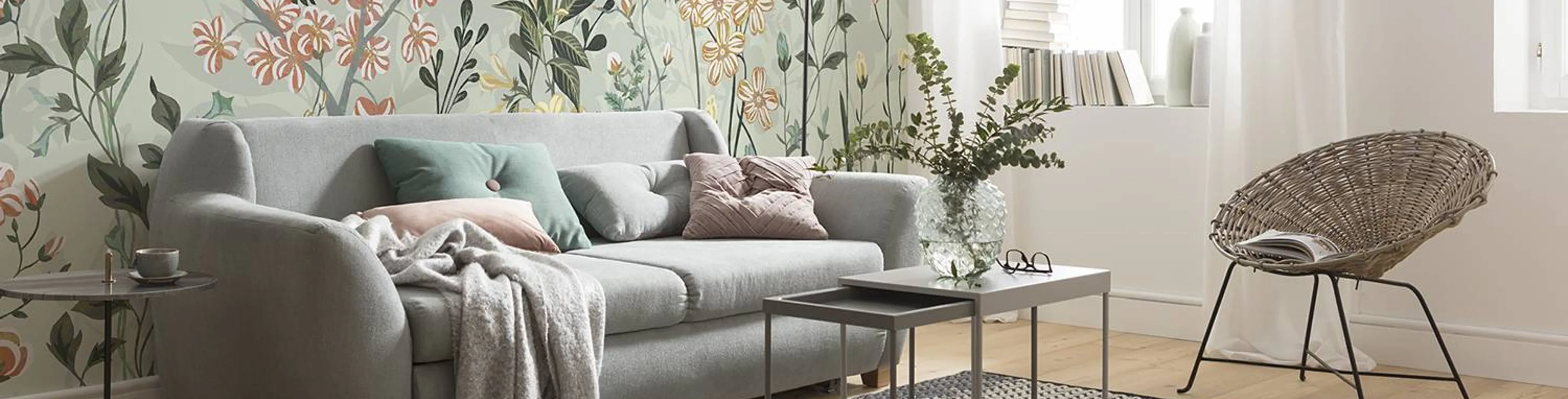 Tapeten Wohnzimmer Ideen