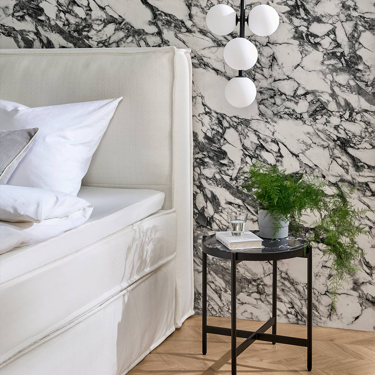 Boxspringbett KINX by Studio Copenhagen | Shop the Look | home24