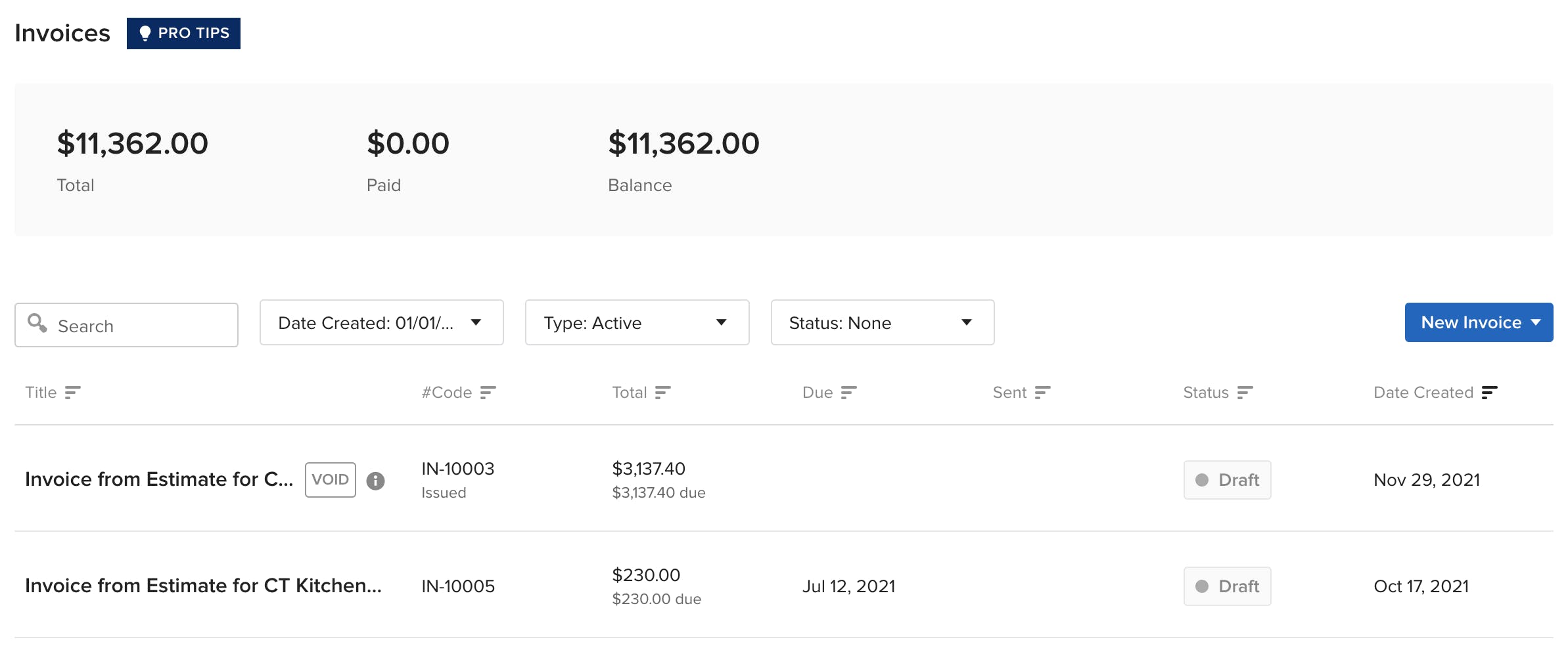 How to Create an Invoice | Houzz