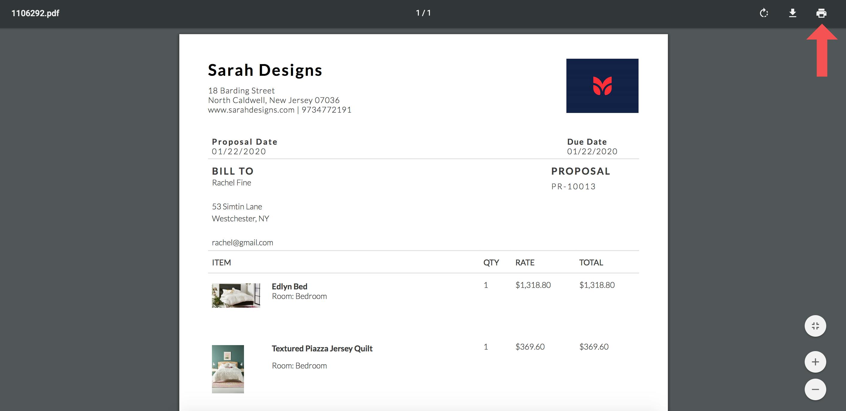 How to Print Your Document | Houzz