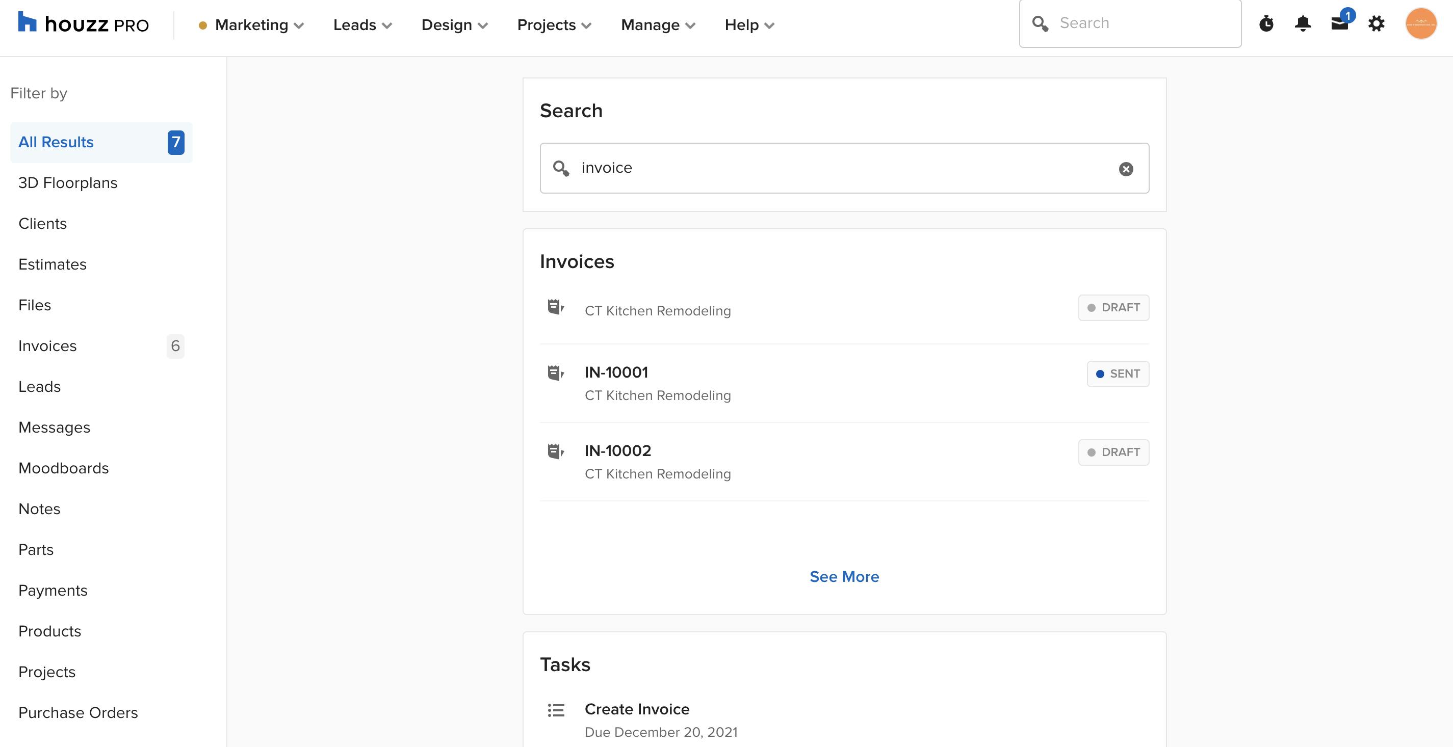 How to Search on Houzz Pro | Houzz