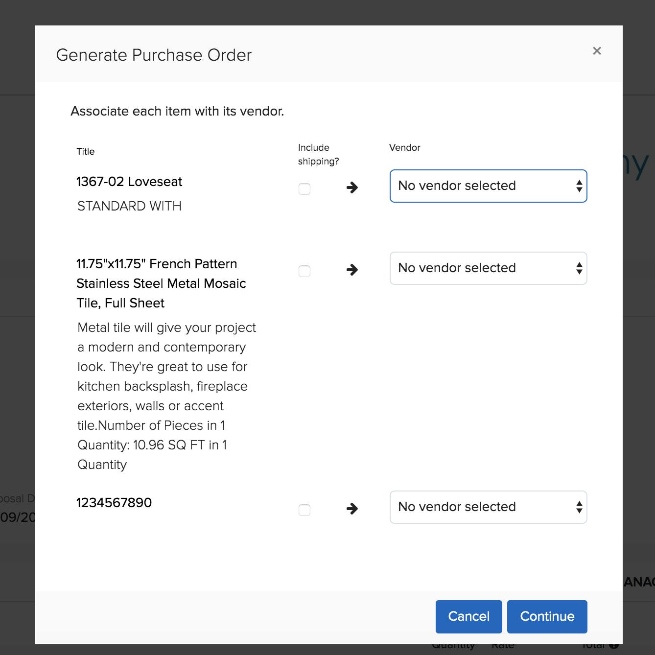 How to Generate / Create a Purchase Order (PO) from a Proposal or ...