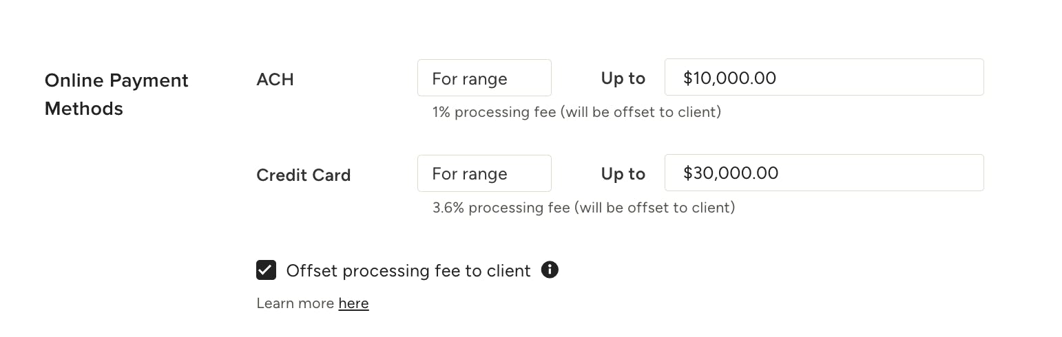 How to Offset the Transaction Fee to Your Client | Houzz