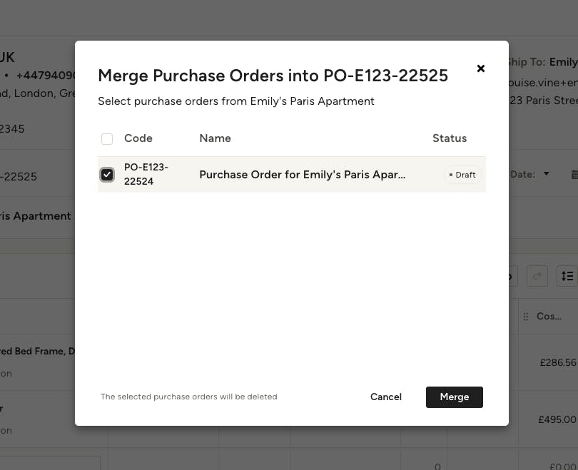 How to Merge Purchase Orders | Houzz