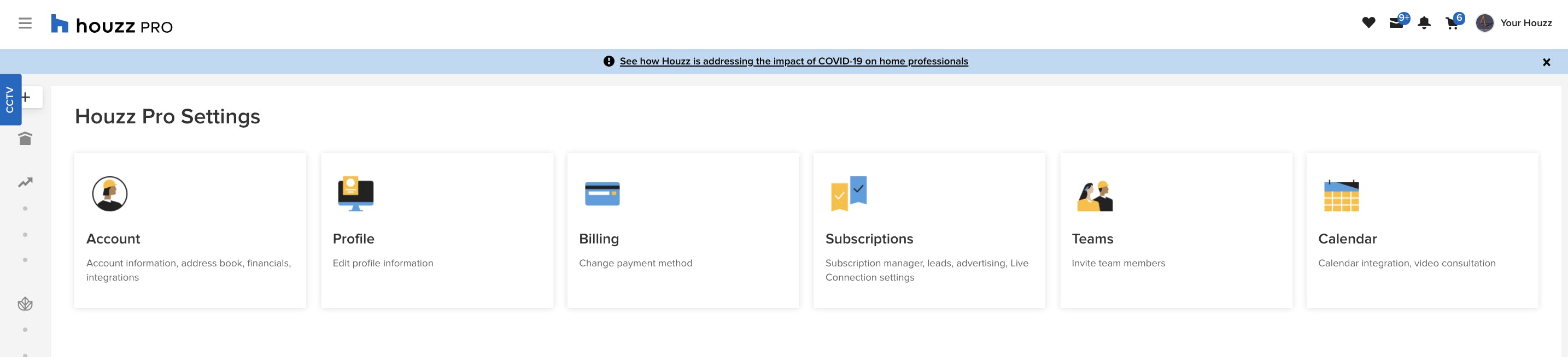 How to Set Up Your Account Settings | Houzz