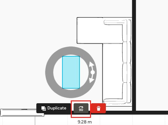 How to Move 3D Floor Plan Items | Houzz