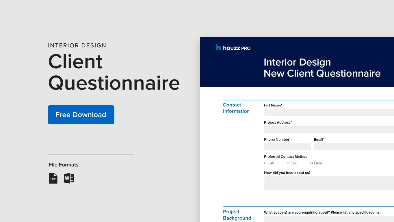 Questionnaire Format