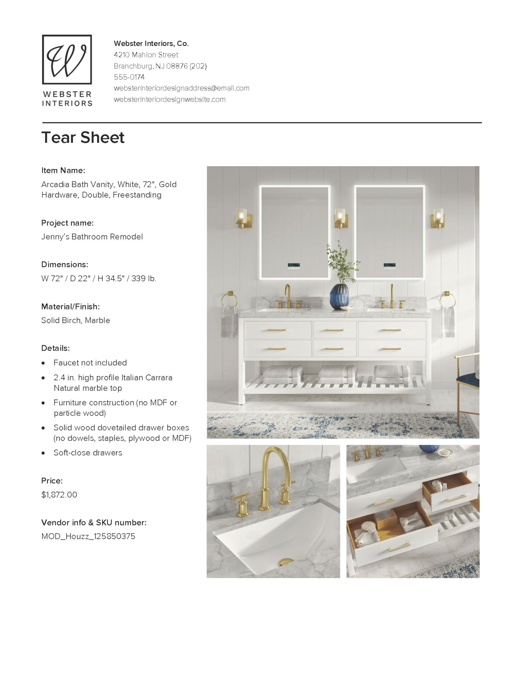 Architectural Design Sheet Formats