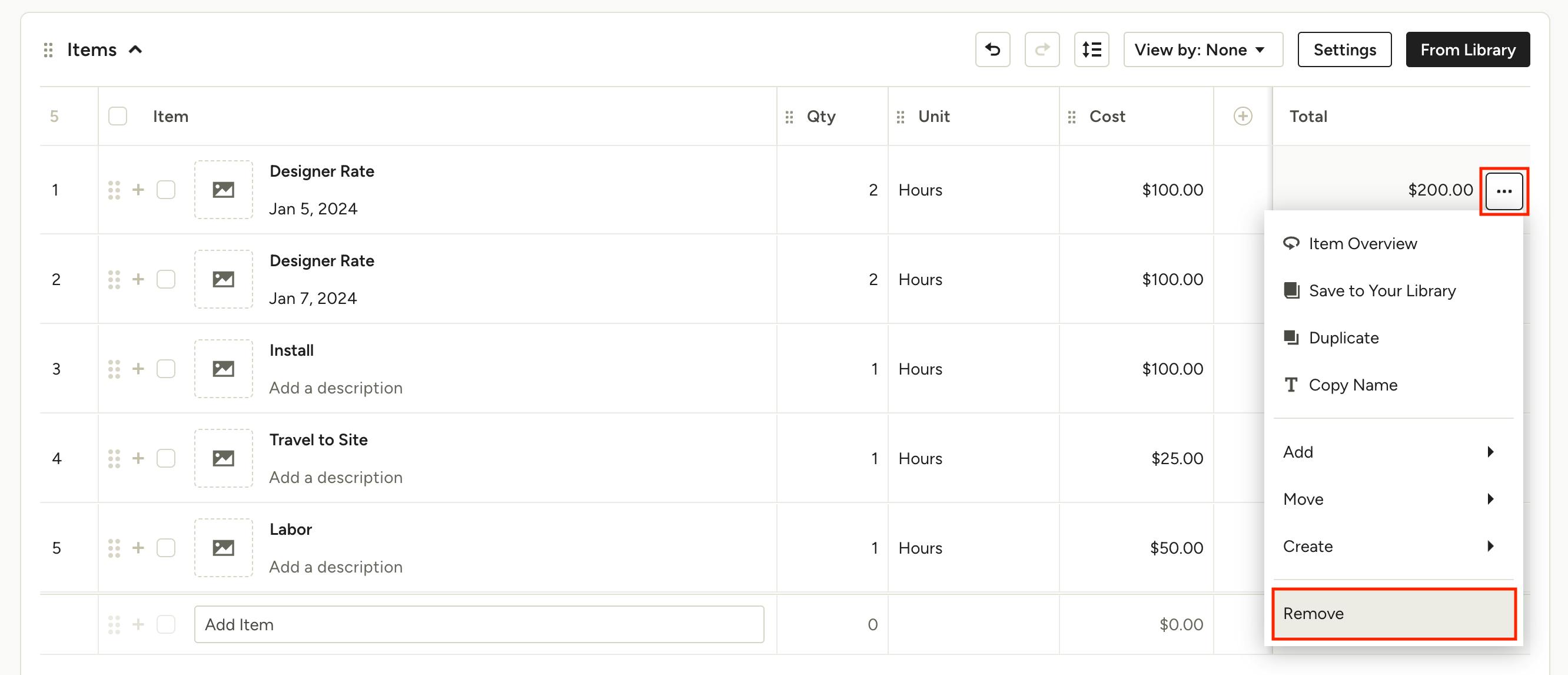 Can I add more time entries to an existing invoice? | Houzz