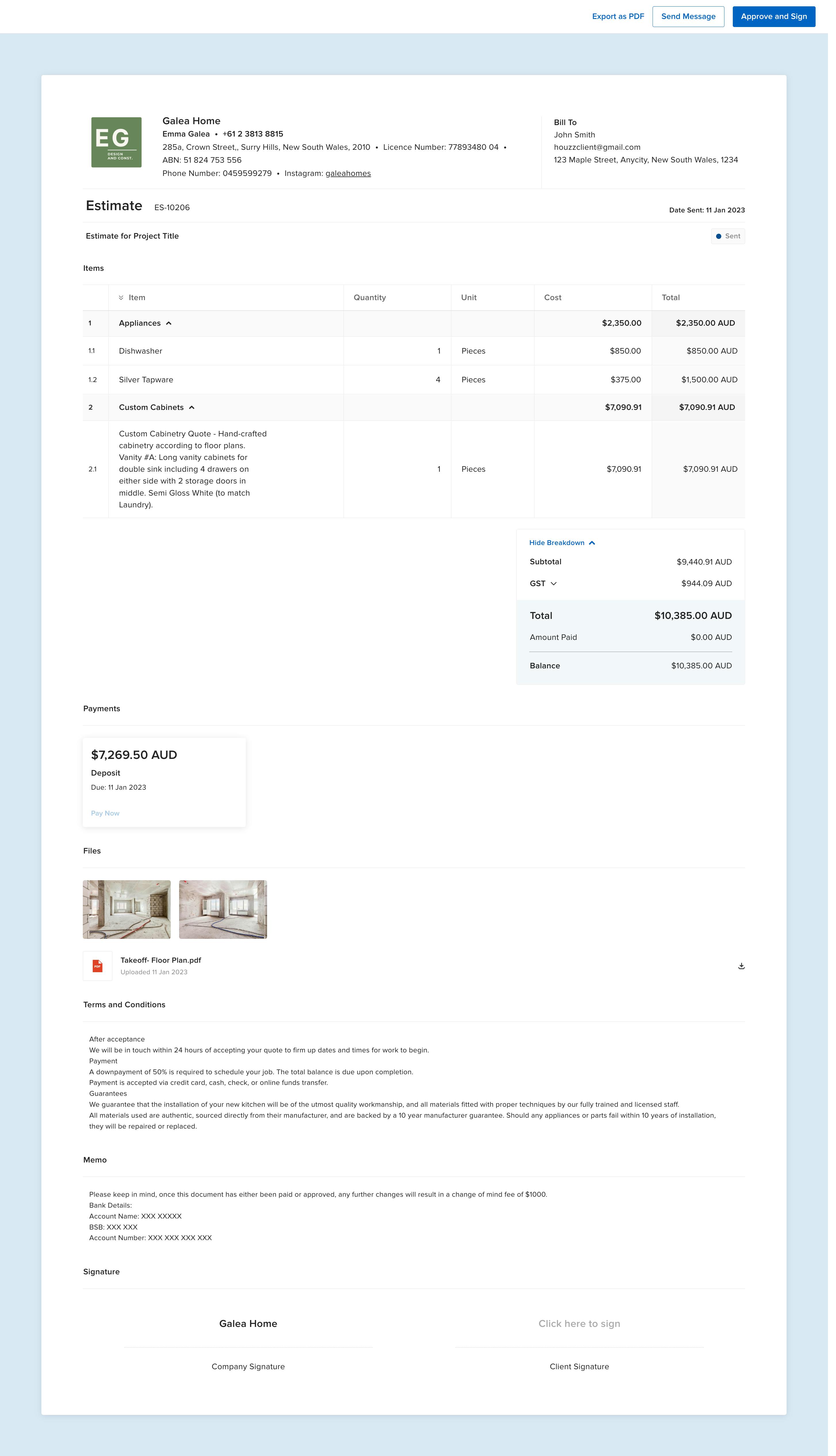 4 Best Practices for the Houzz Pro Estimate Builder | Houzz Pro