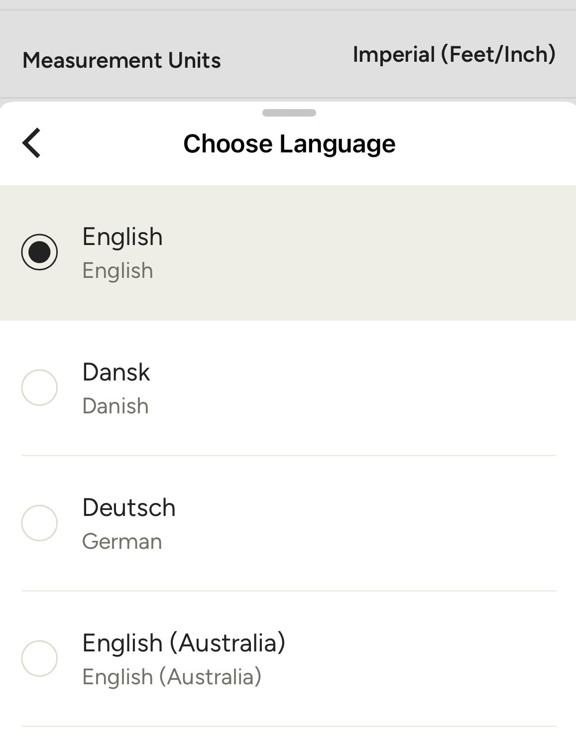 How to Change the Language on the Mobile App | Houzz