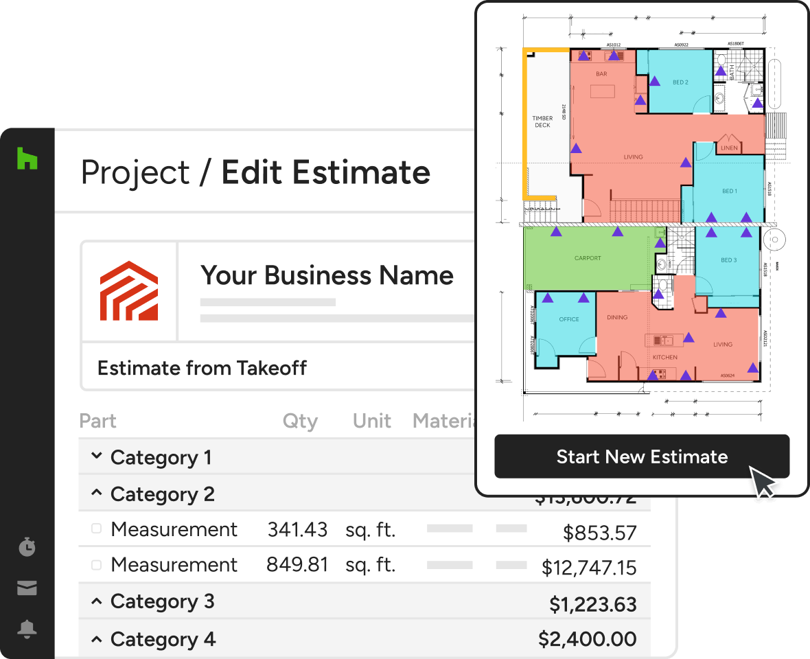 Carpentry Estimating Software & App | Houzz Pro