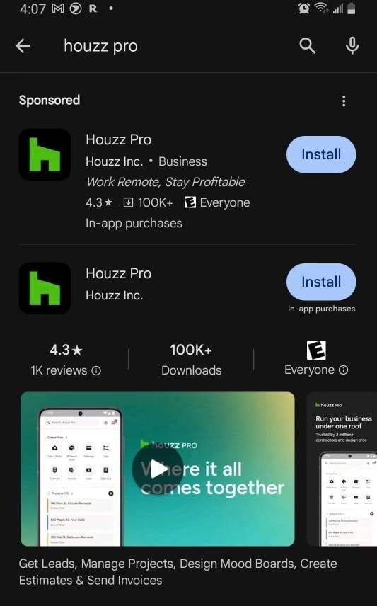 How to Download the Houzz Pro Mobile App | Houzz