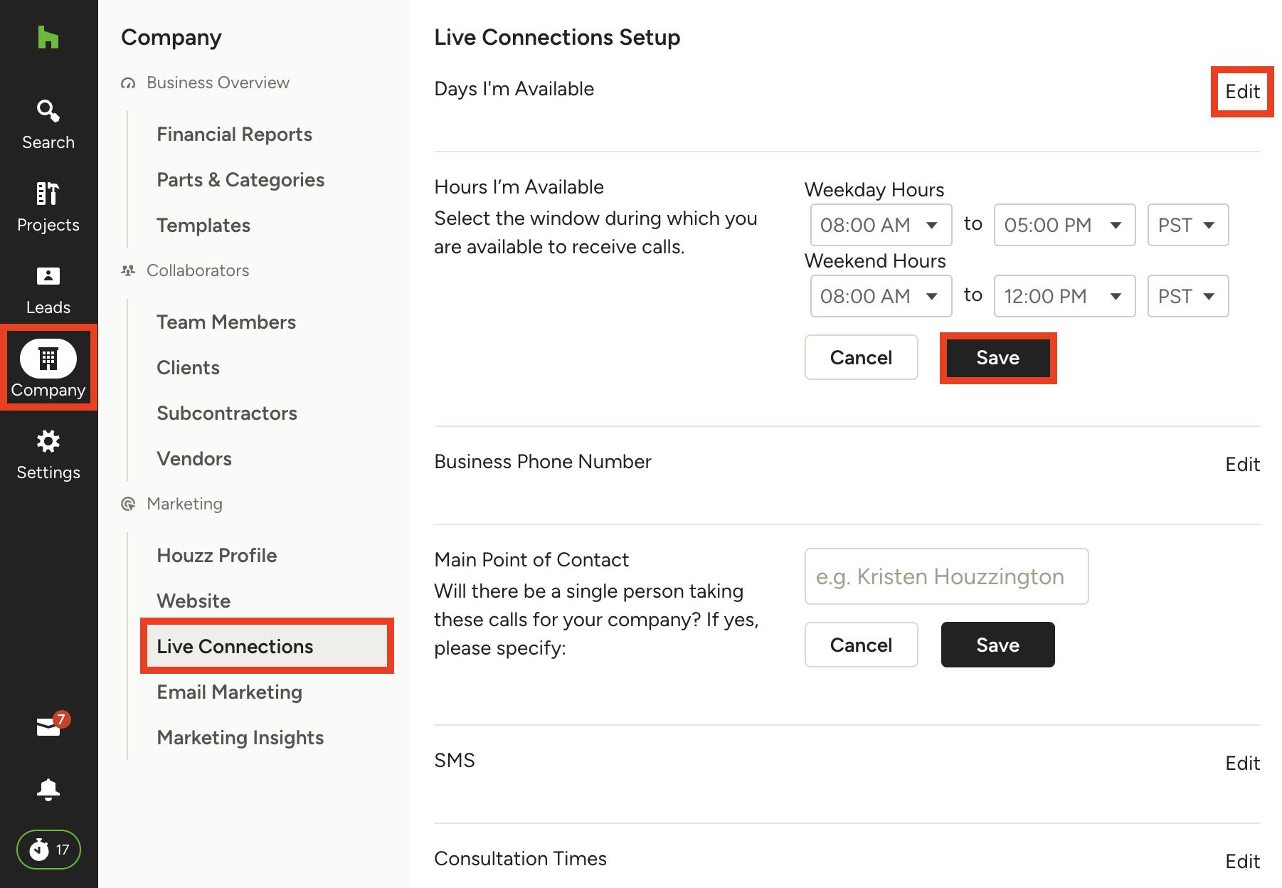 How to Get Verified Leads by Setting Up Live Connections | Houzz