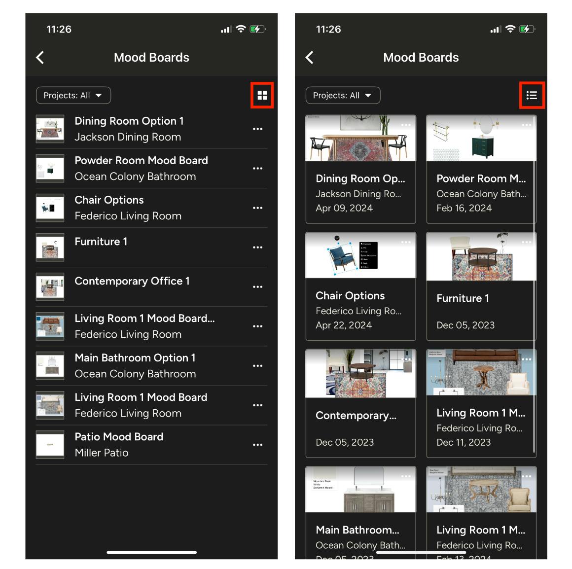 How to Use Mood Boards on the Mobile App | Houzz