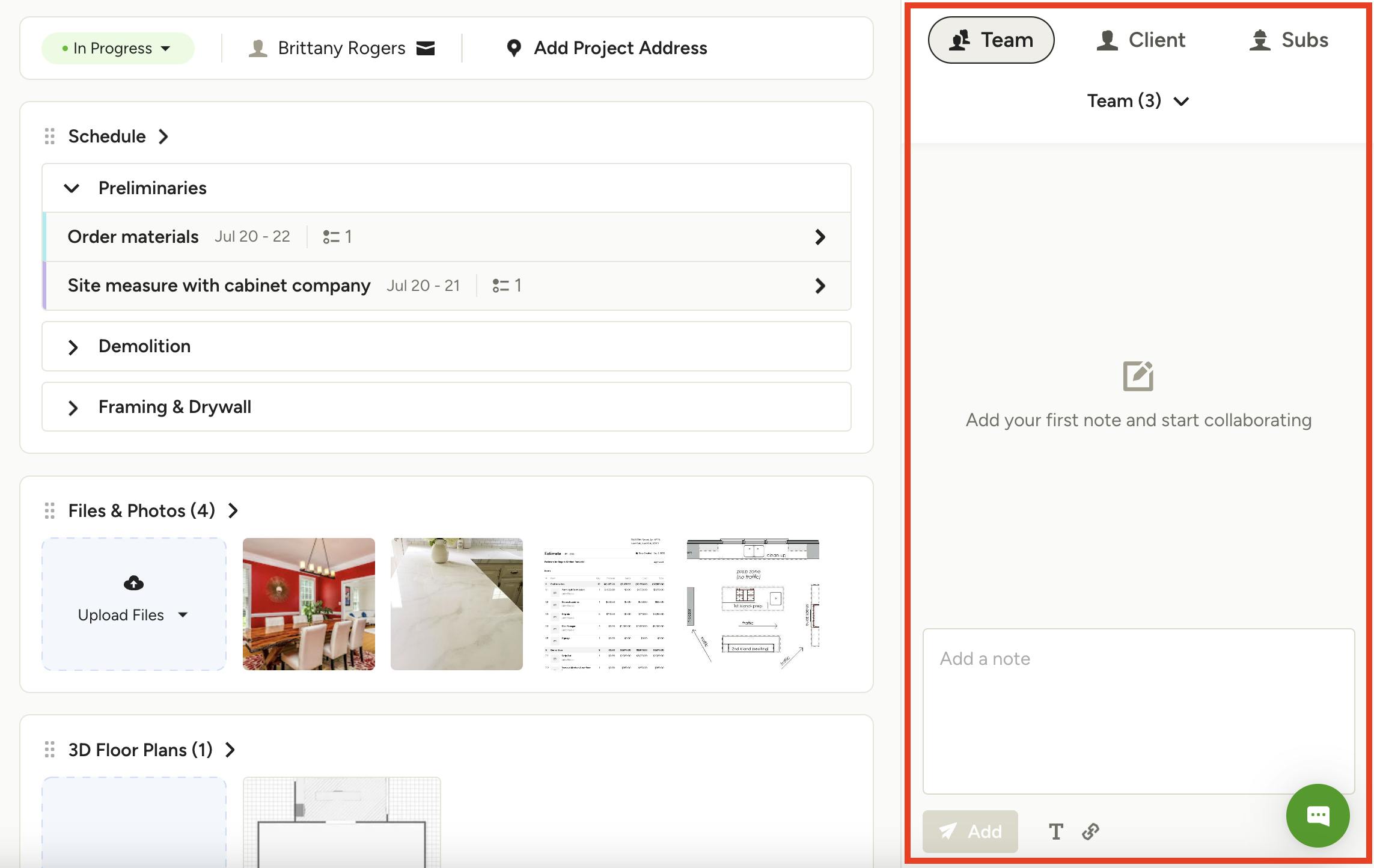 How to Create a Project | Houzz