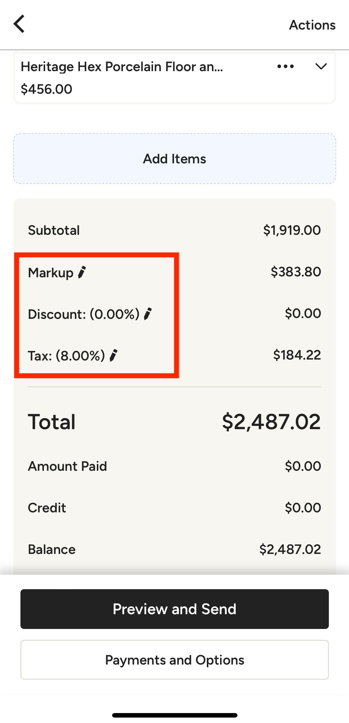 How to Use Invoices on the Mobile App | Houzz