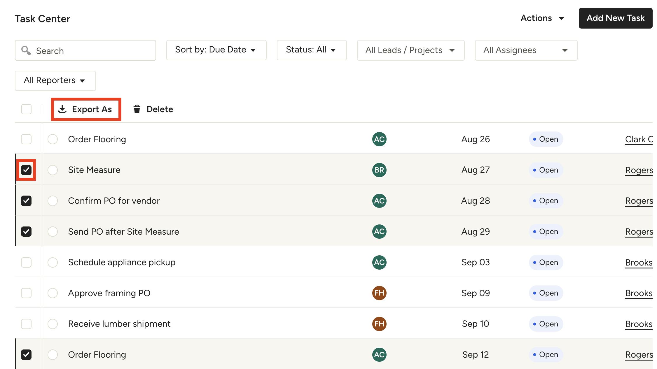 How to Create and Manage Your Tasks | Houzz