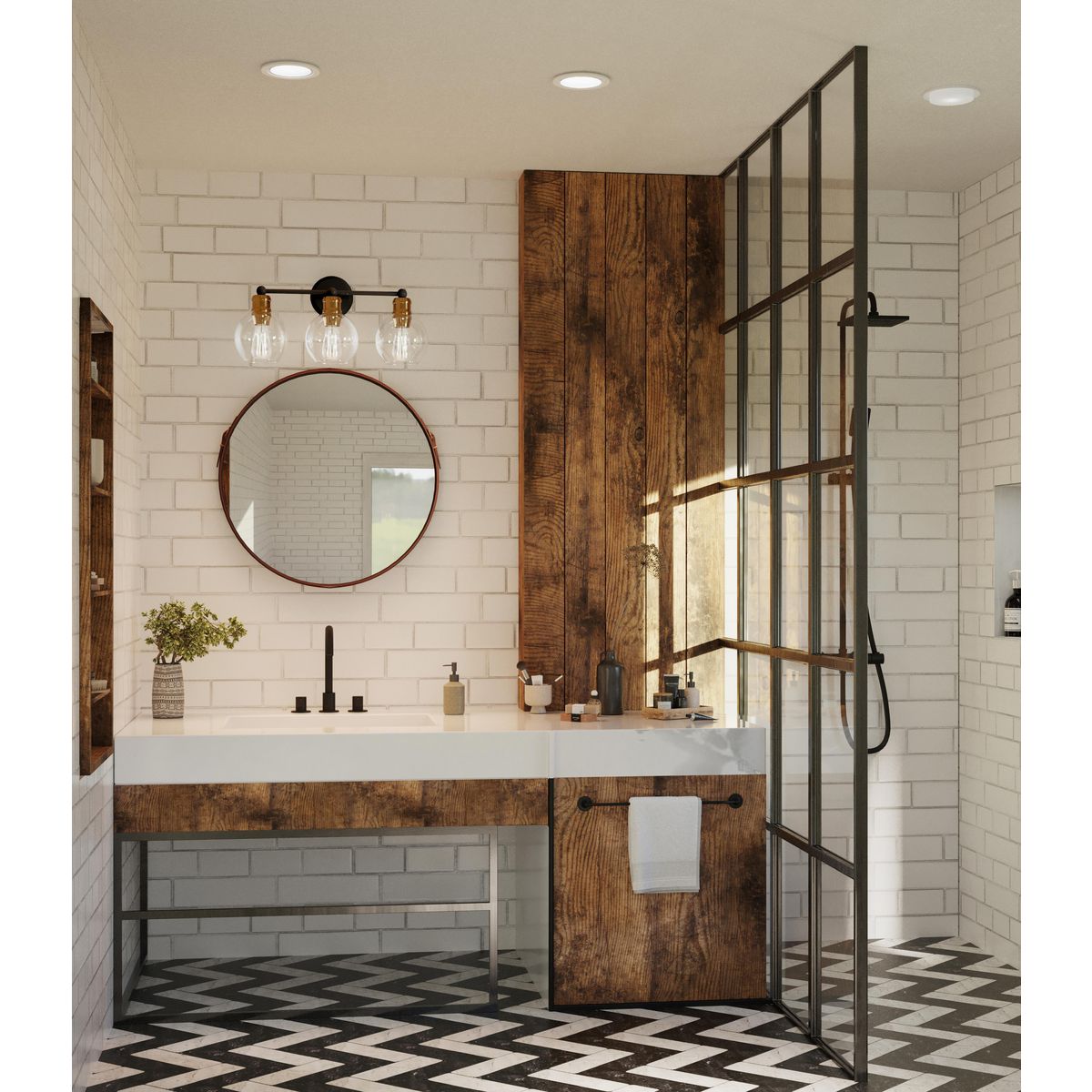 Recessed Light Shower Trim Kits | Shelly Lighting