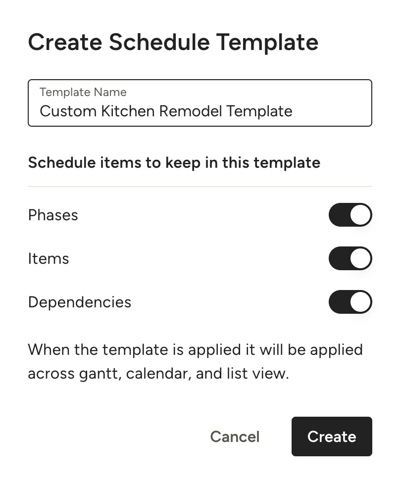 How to Use Schedule Templates | Houzz
