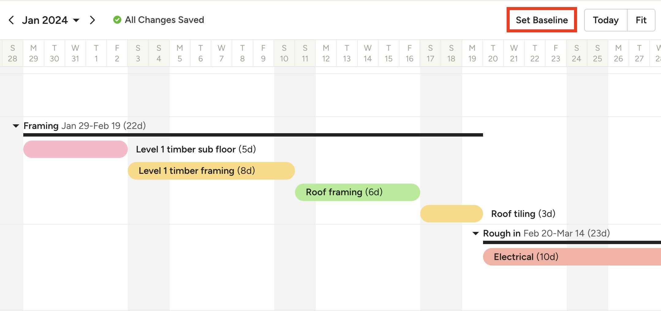 Creating your Project Schedule | Houzz