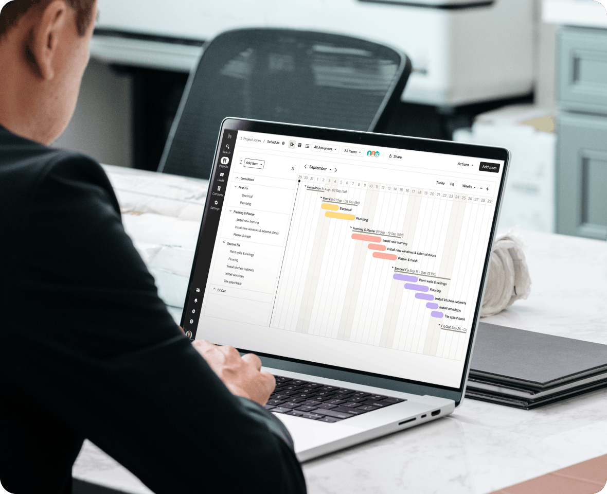 Construction Scheduling Software to Stay on Track | Houzz Pro