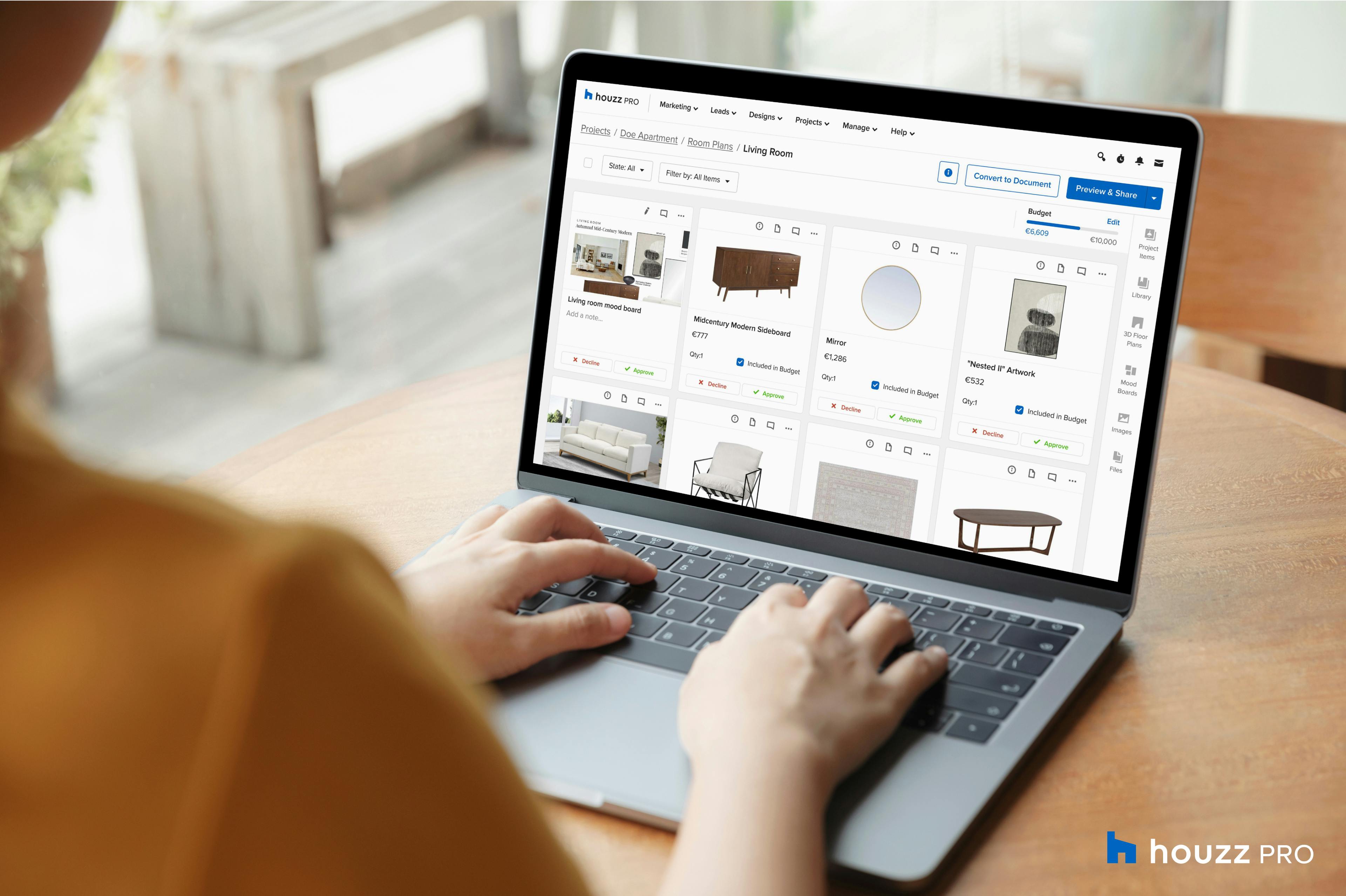 Go From Concept to Presentation to Client Approval With Houzz Pro’s ...