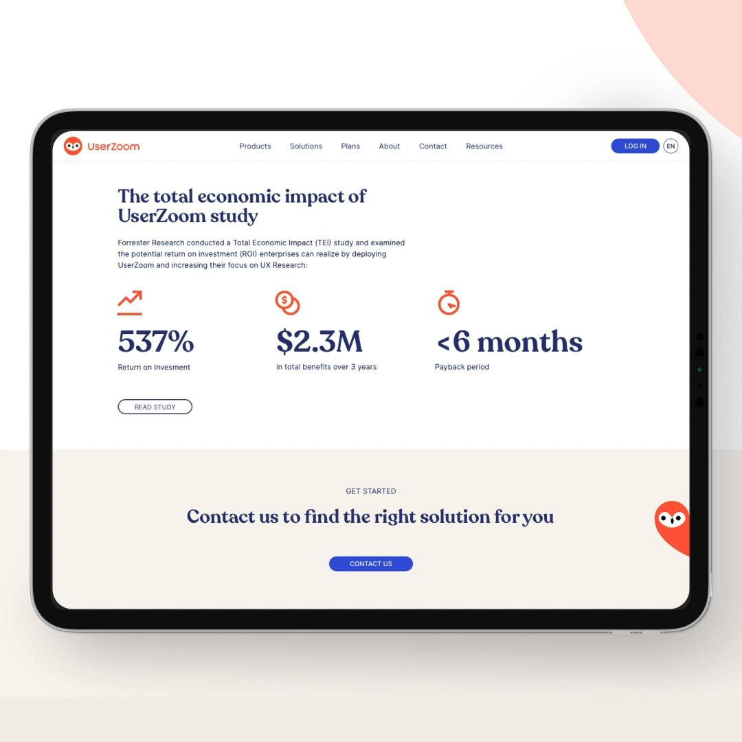 Brand Identity, Website Design & Website Development for UserZoom