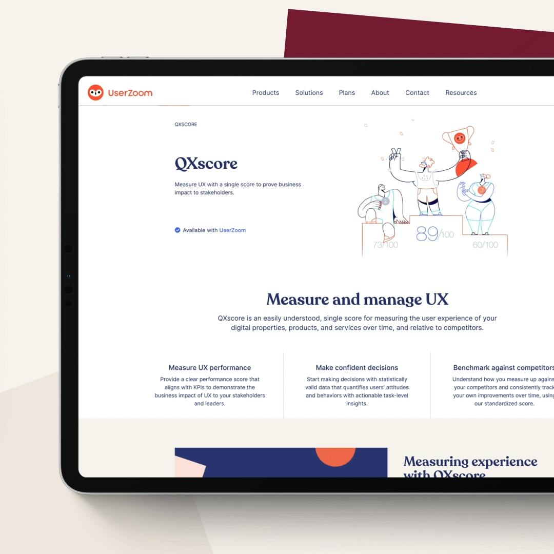 Brand Identity, Website Design & Website Development for UserZoom