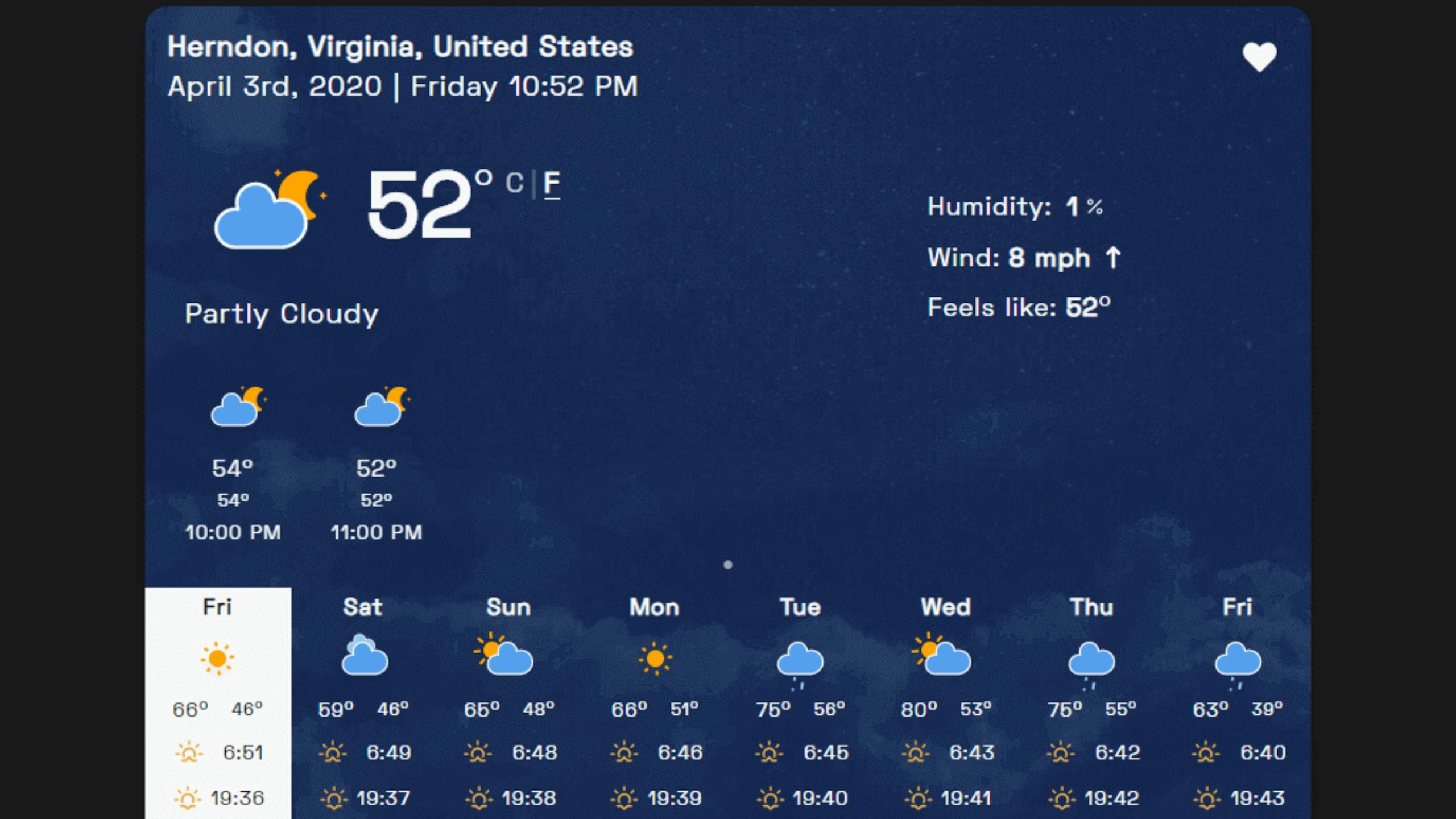 Build a Weather Application Using React | Article | Blog