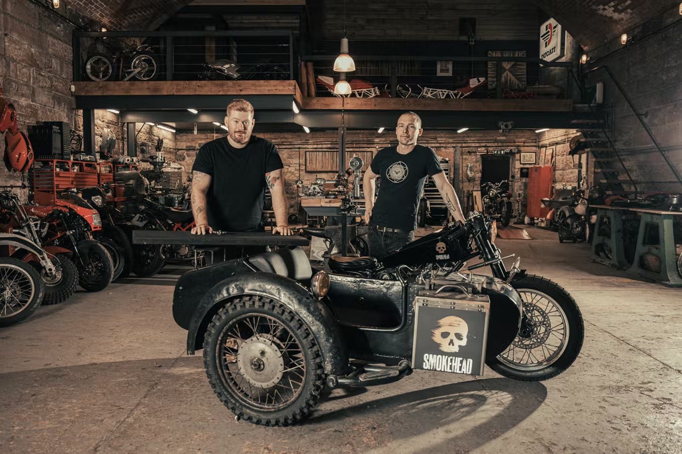 Introducing "The Smoker Sidebar." A fully stocked motorbike sidecar bar ...