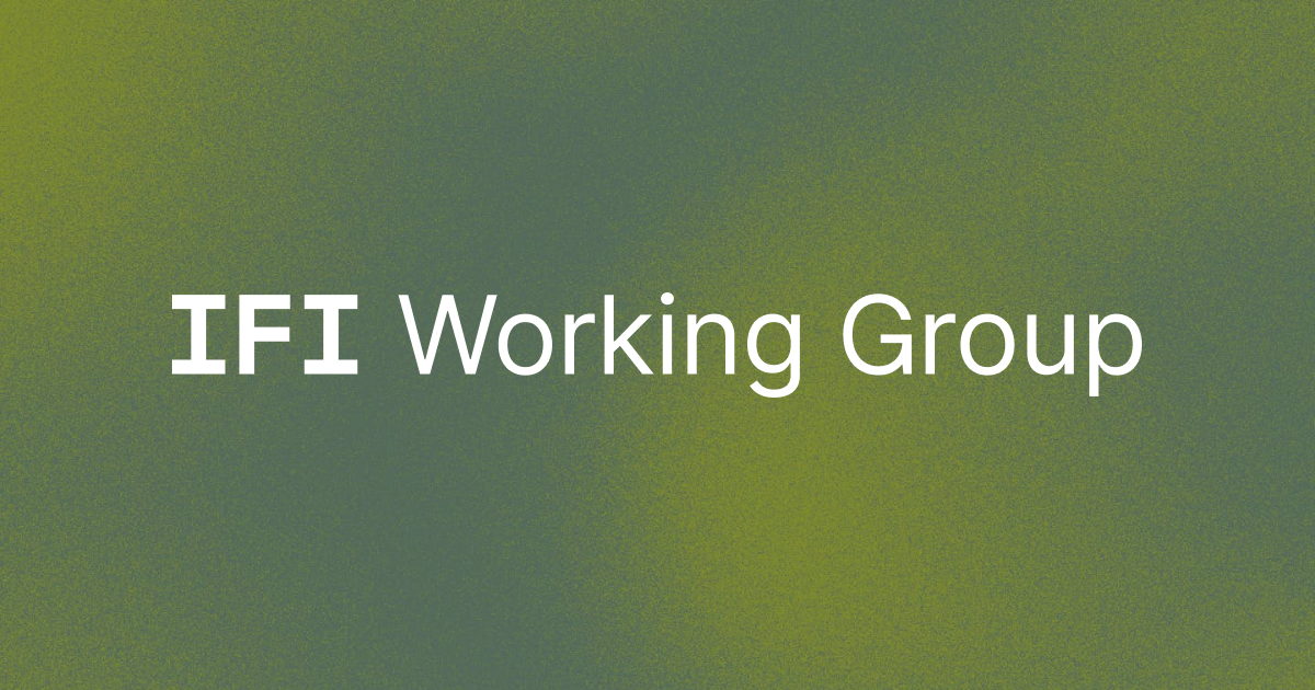 IFI Working Group