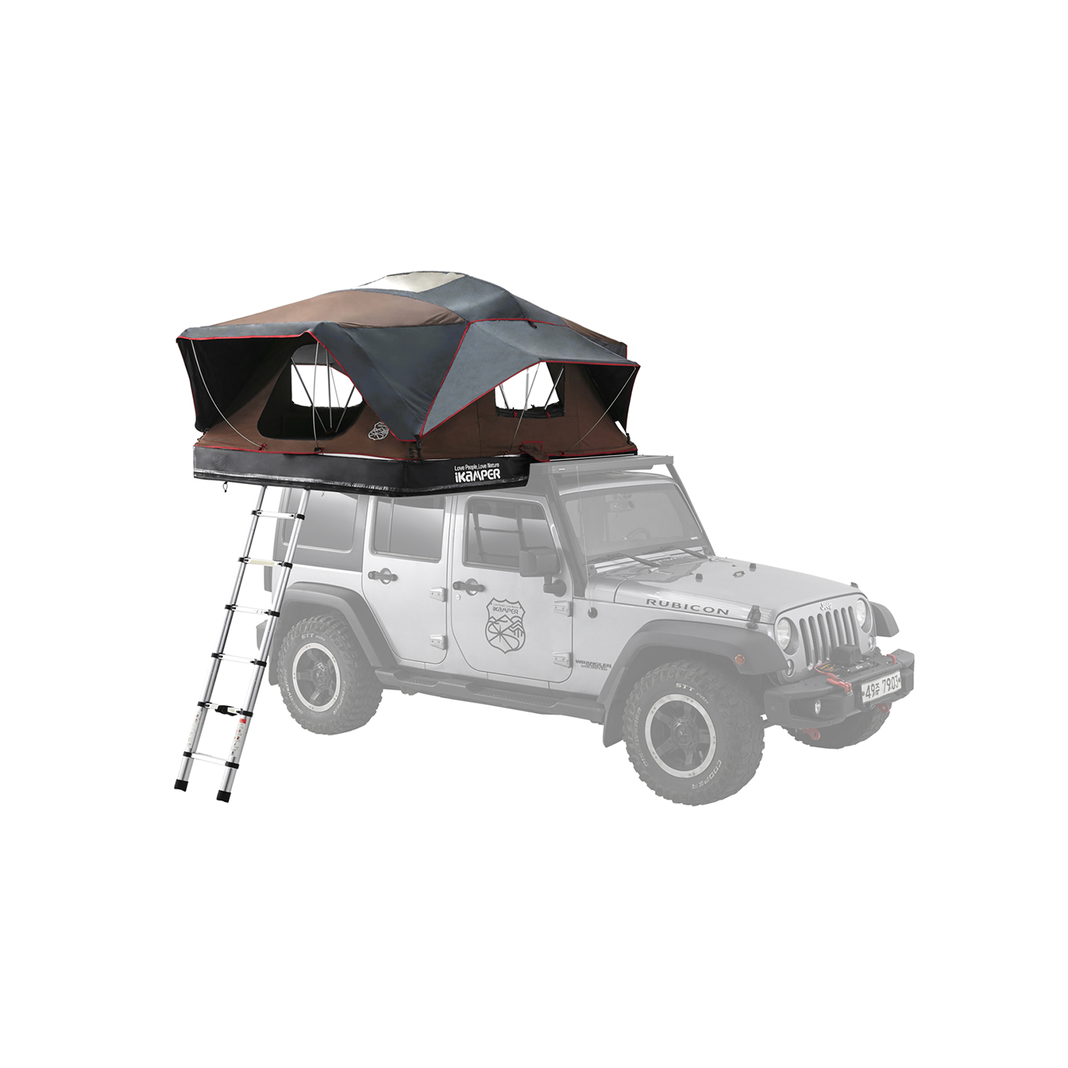 iKamper - X-Cover® - The Soft Shell Roof Top Tent