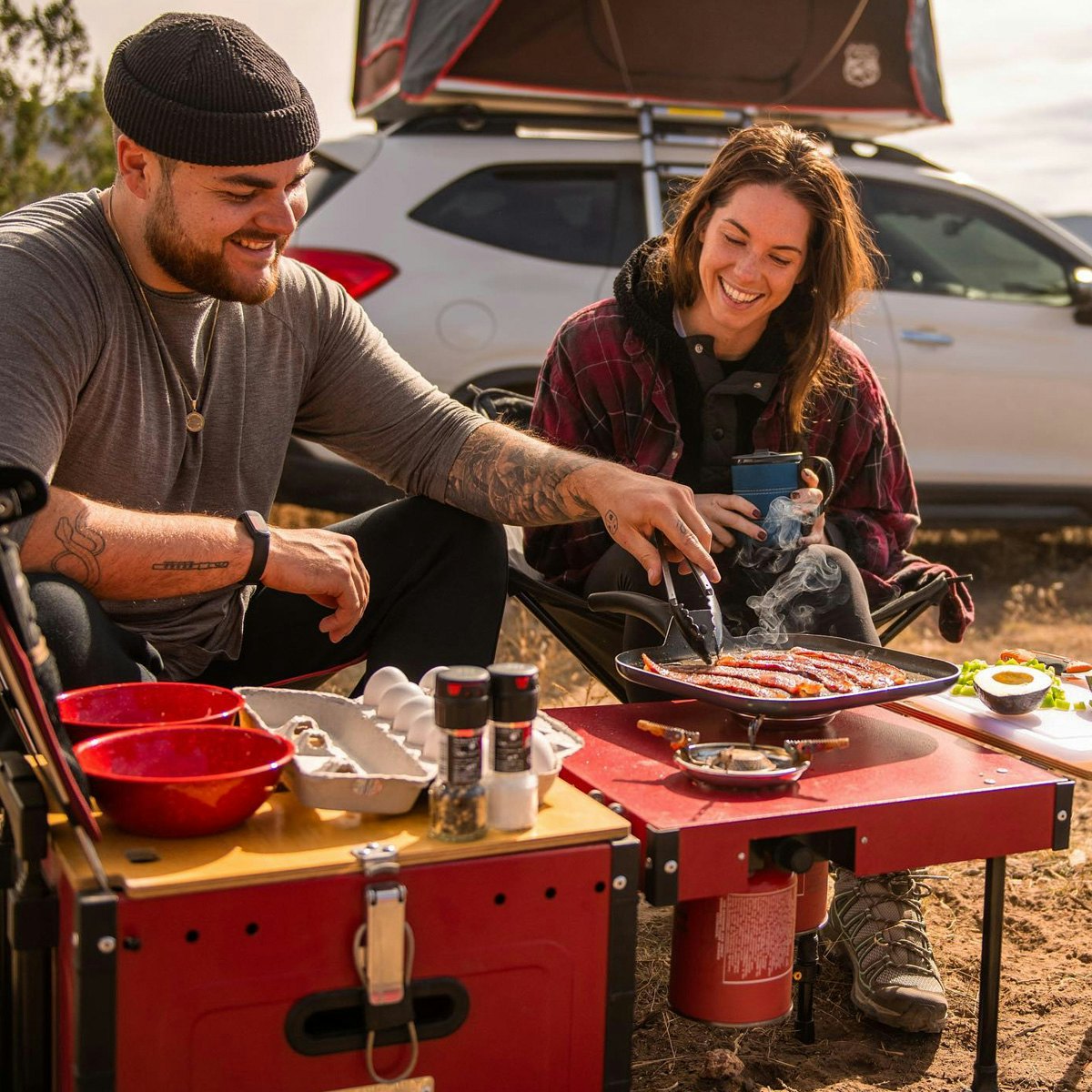 iKamper - SKYCAMP 3.0 - The Most Iconic Hard Shell Roof Top Tent