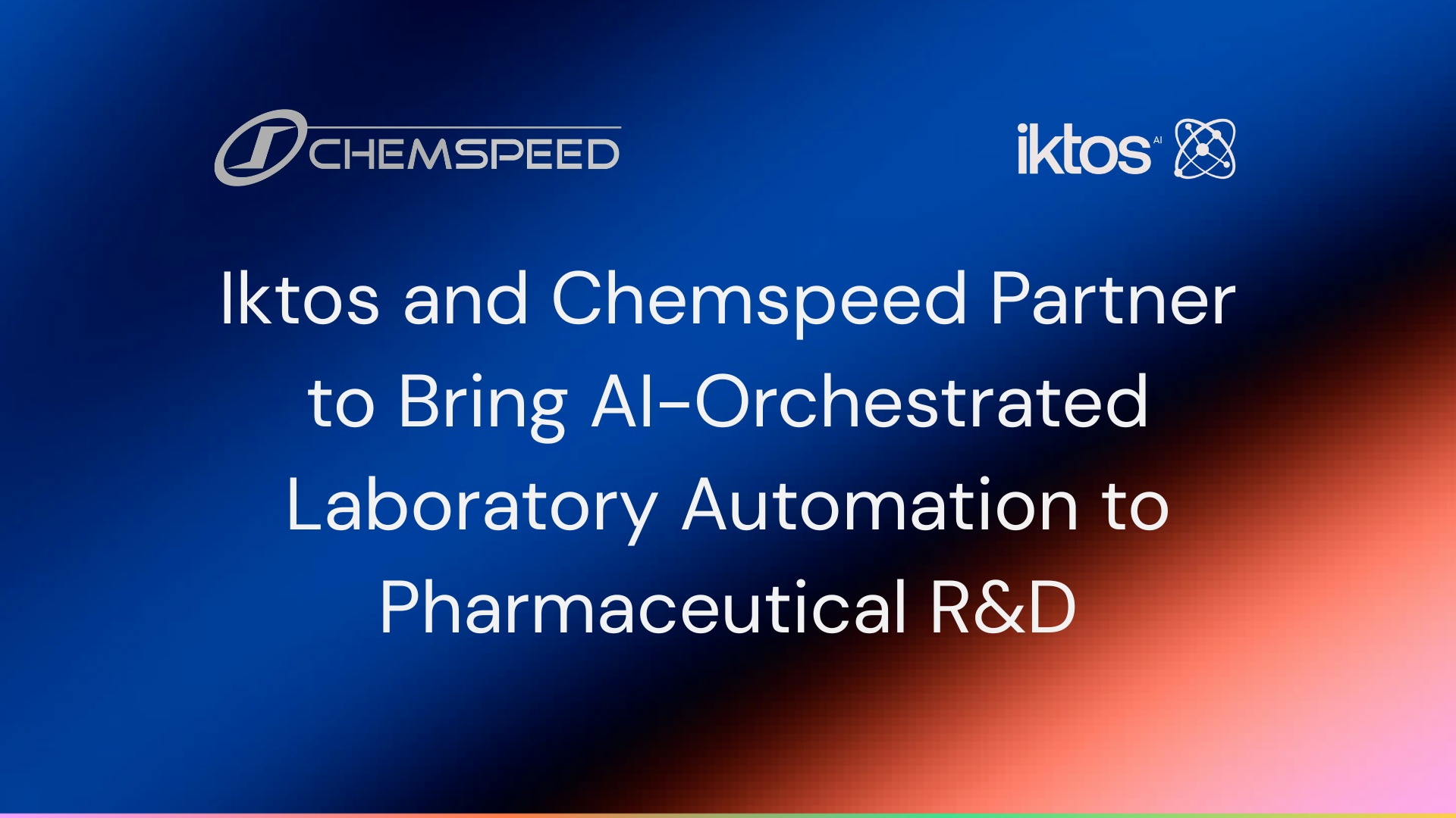 Iktos | Generative AI & Robotics for Drug Discovery