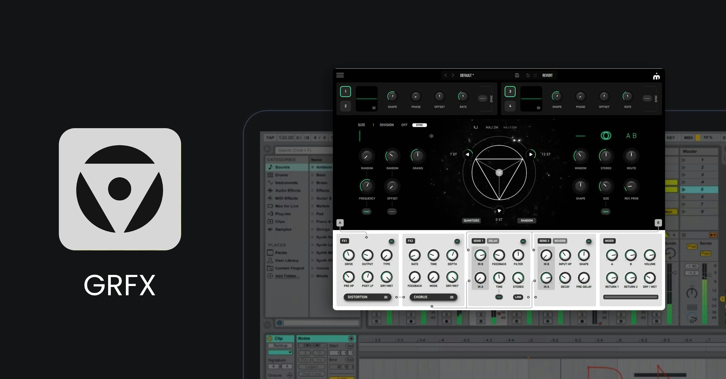 GRFX - Granular Effects | Imaginando