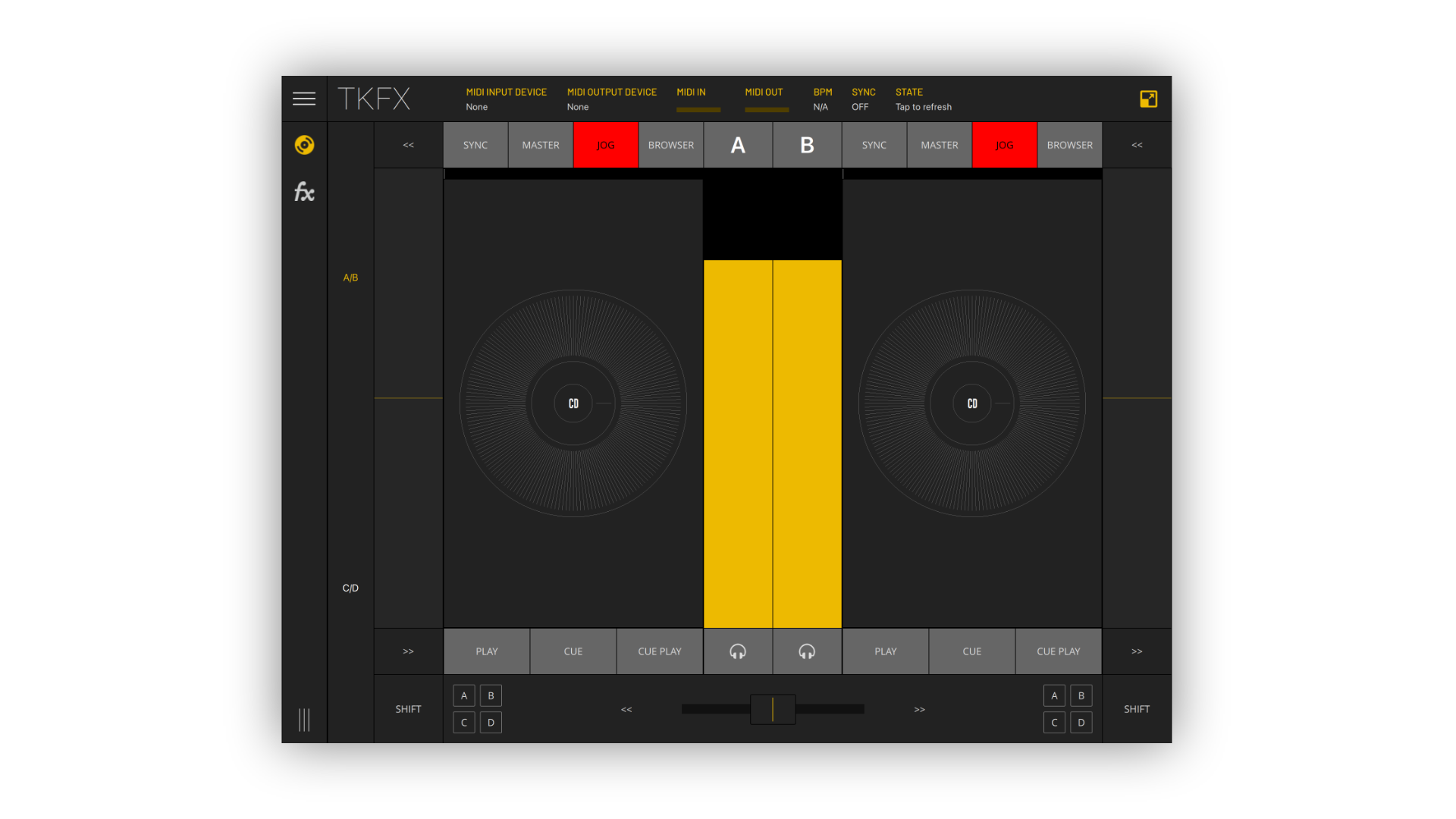 TKFX - Traktor DJ Controller for iOS and Android - Downloads | Imaginando