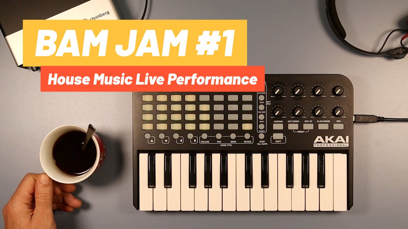BAM JAM #1 - Music and Visuals Performance | Imaginando