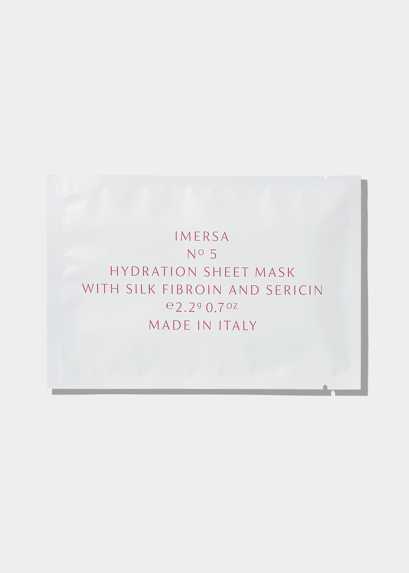 Face Mask with Silk Fibroin and Silk Sericin - Imersa