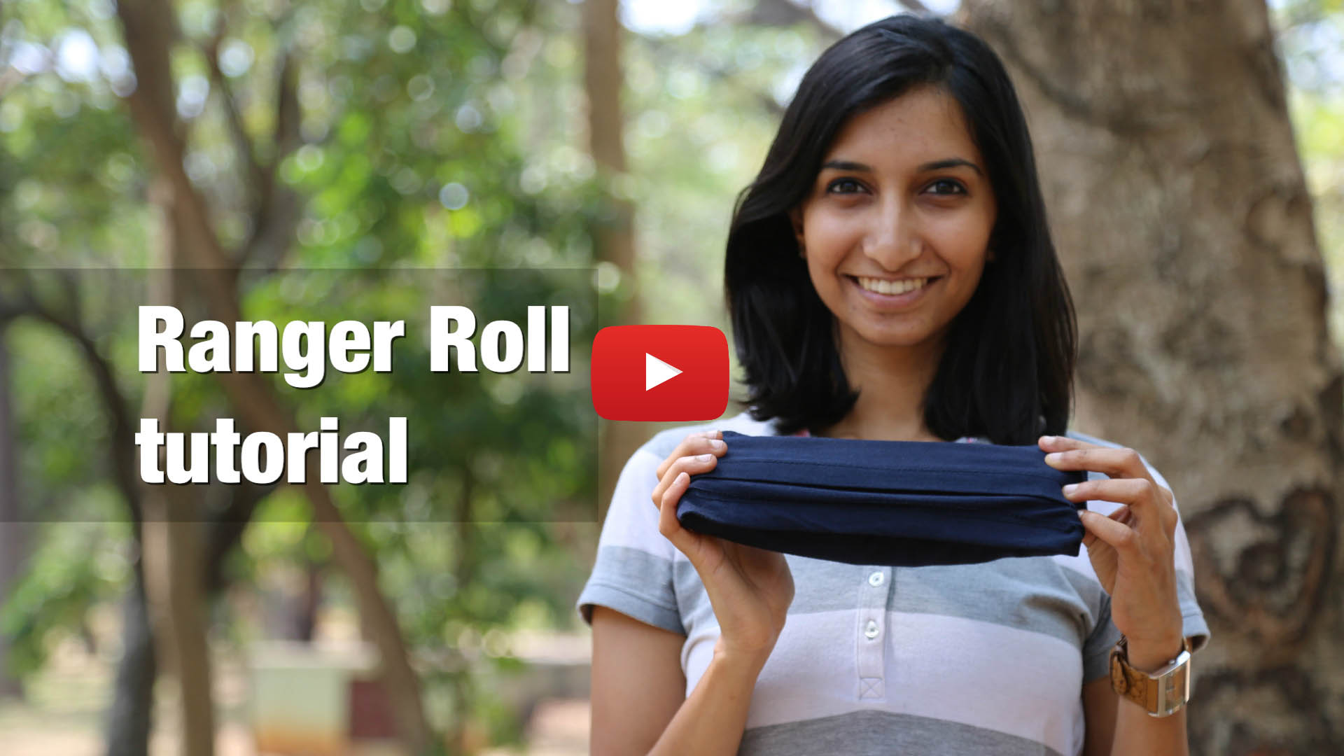 How to Ranger Roll your T-shirt